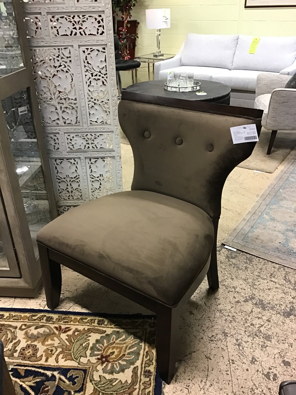 Wing Back Dining/Accent Chair – The Millionaire's Daughter