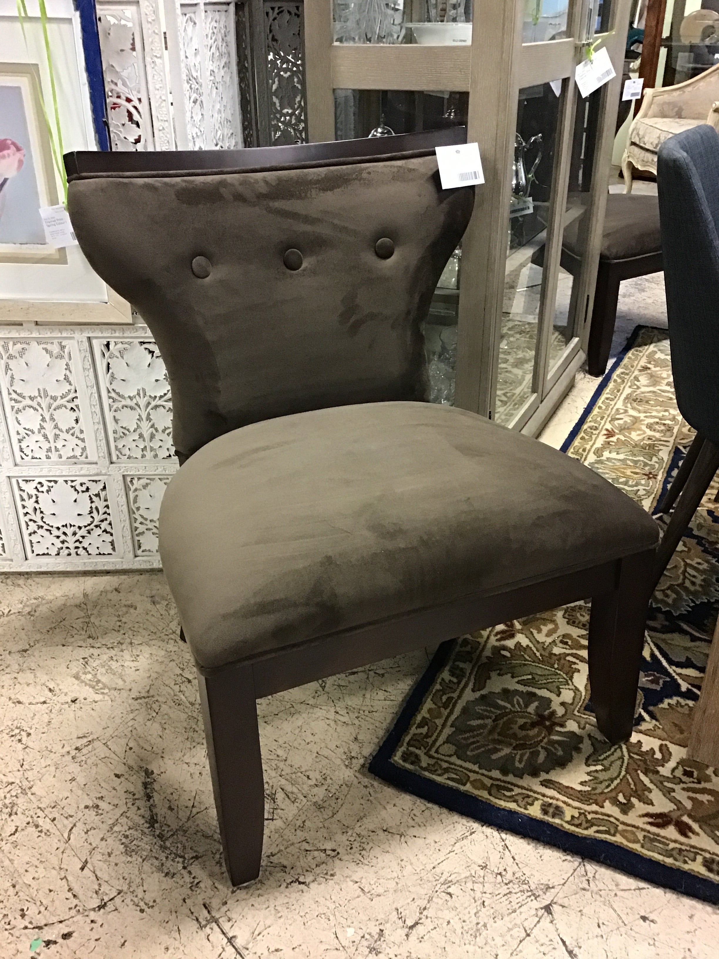 Wing Back Dining/Accent Chair – The Millionaire's Daughter